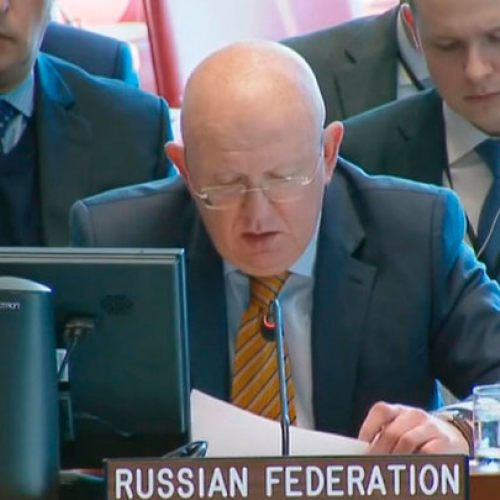 ნებენზია: რუსეთი შეშფოთებულია ირანის მიმართ სამხედრო ძალის გამოყენებაზე ...