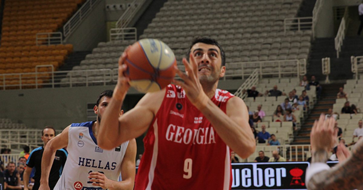 საქართველოს კალათბურთის ნაკრებმა ათენში საბერძნეთის ნაკრები 72:71 ...
