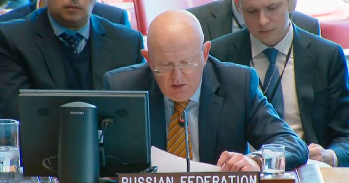 ნებენზია: რუსეთი შეშფოთებულია ირანის მიმართ სამხედრო ძალის გამოყენებაზე ...